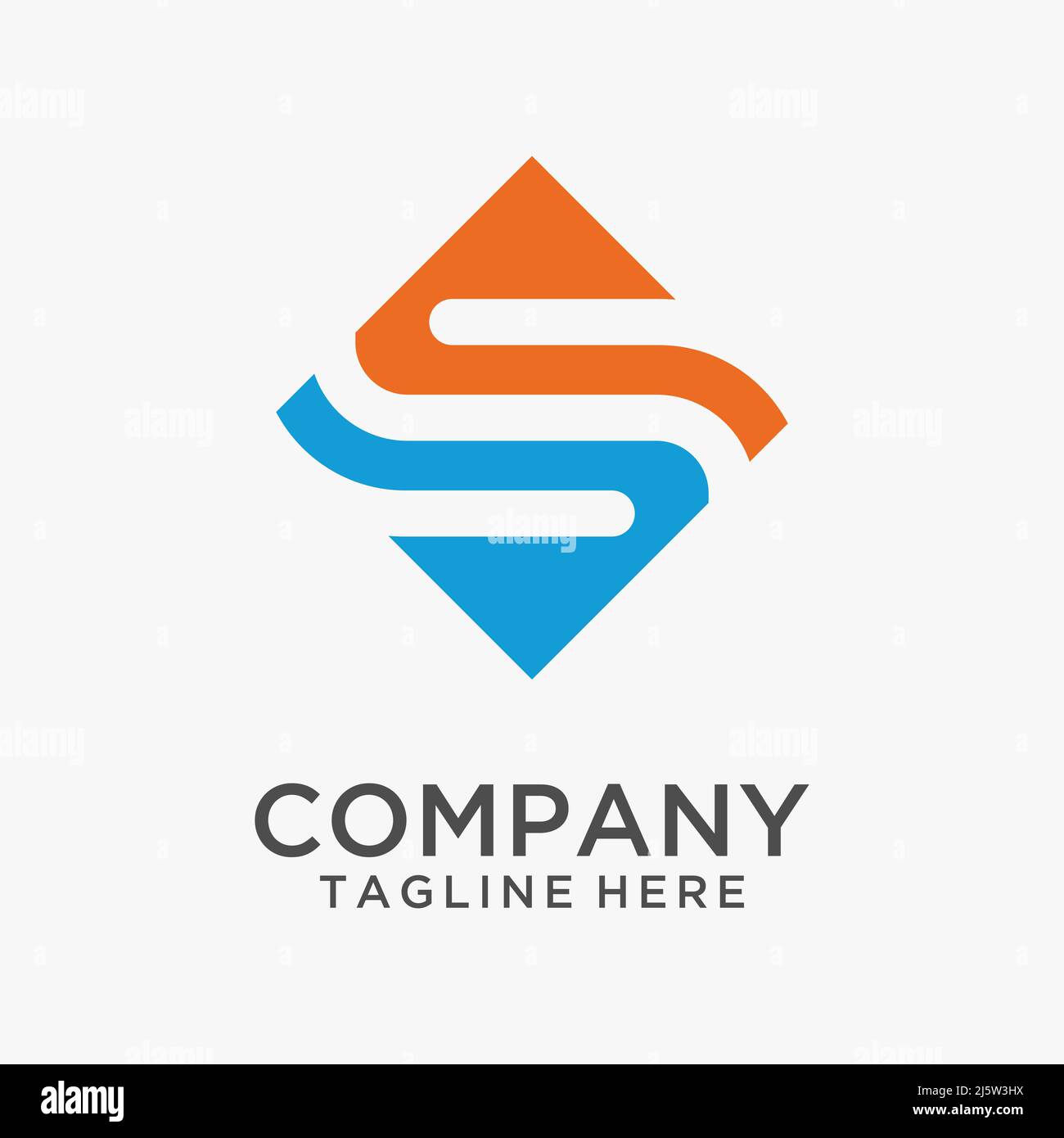 Letter SS logo design Stock Vector Image & Art - Alamy