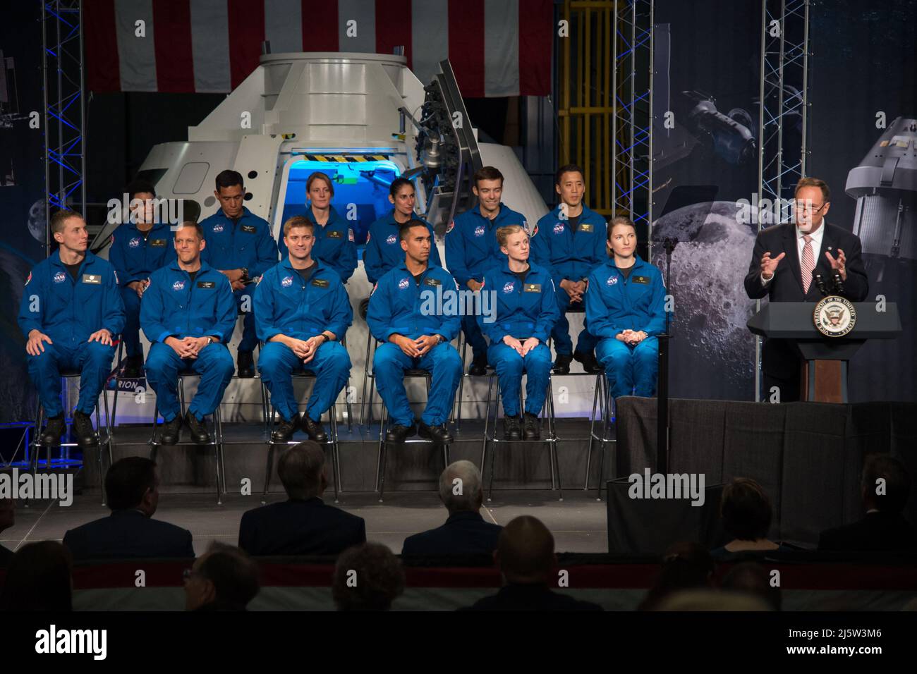 Acting NASA Administrator Robert Lightfoot speakes during an event in ...