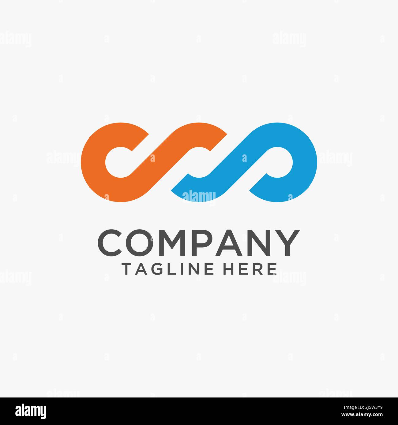 Letter SS infinity logo design Stock Vector Image & Art - Alamy