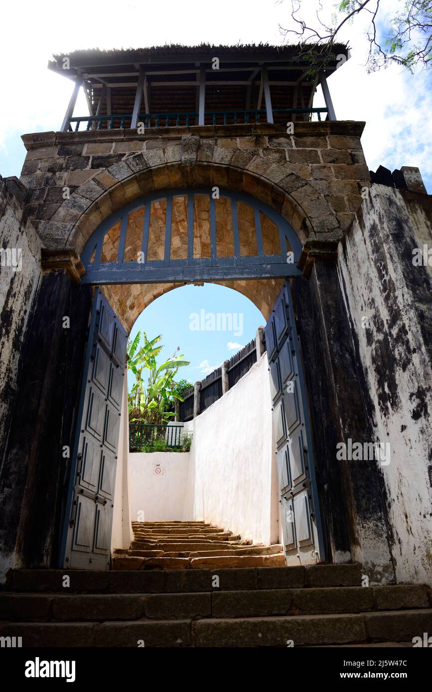Ambohimanga is a hill and traditional fortified royal settlement (rova ...
