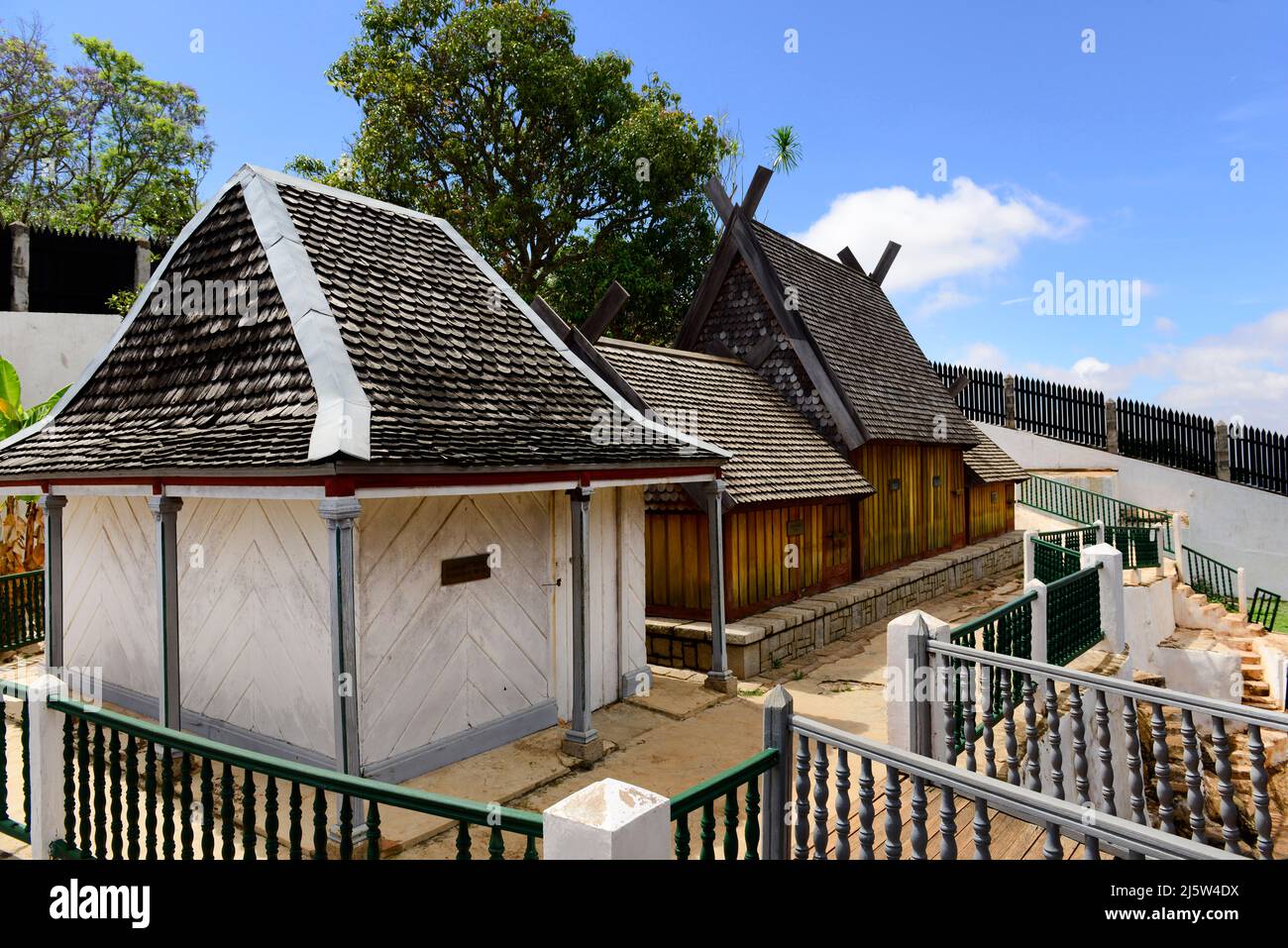 Royal remains are interred in tombs beneath the tranomasina in ...