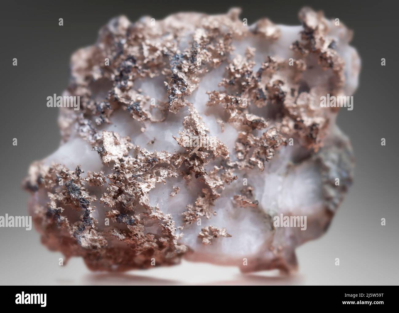 copper mineral specimen stone rock geology gem crystal Stock Photo - Alamy