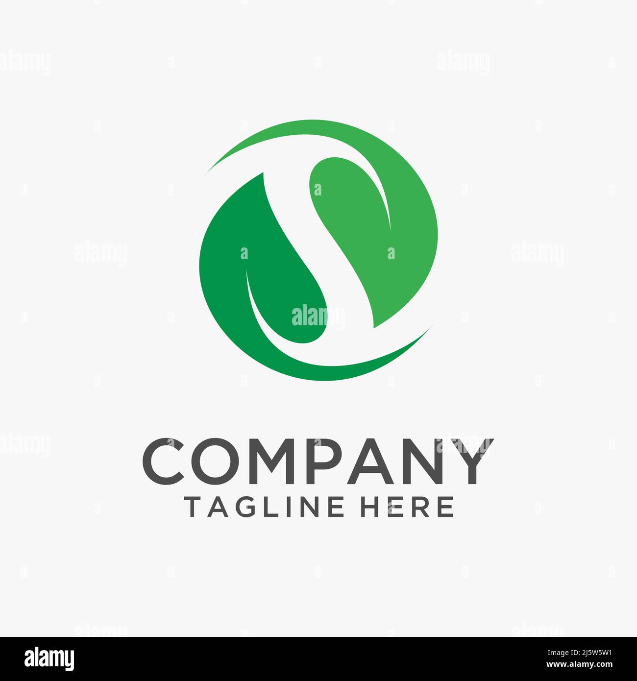 Letter S nature logo design Stock Vector Image & Art - Alamy