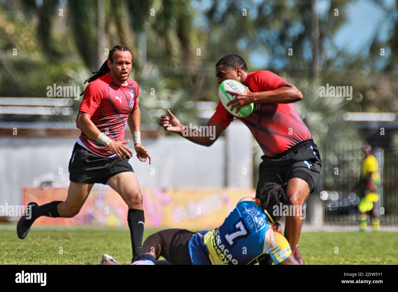 2022 Rugby RAN Seven Qualifier Tournament in The Bahamas Stock Photo ...