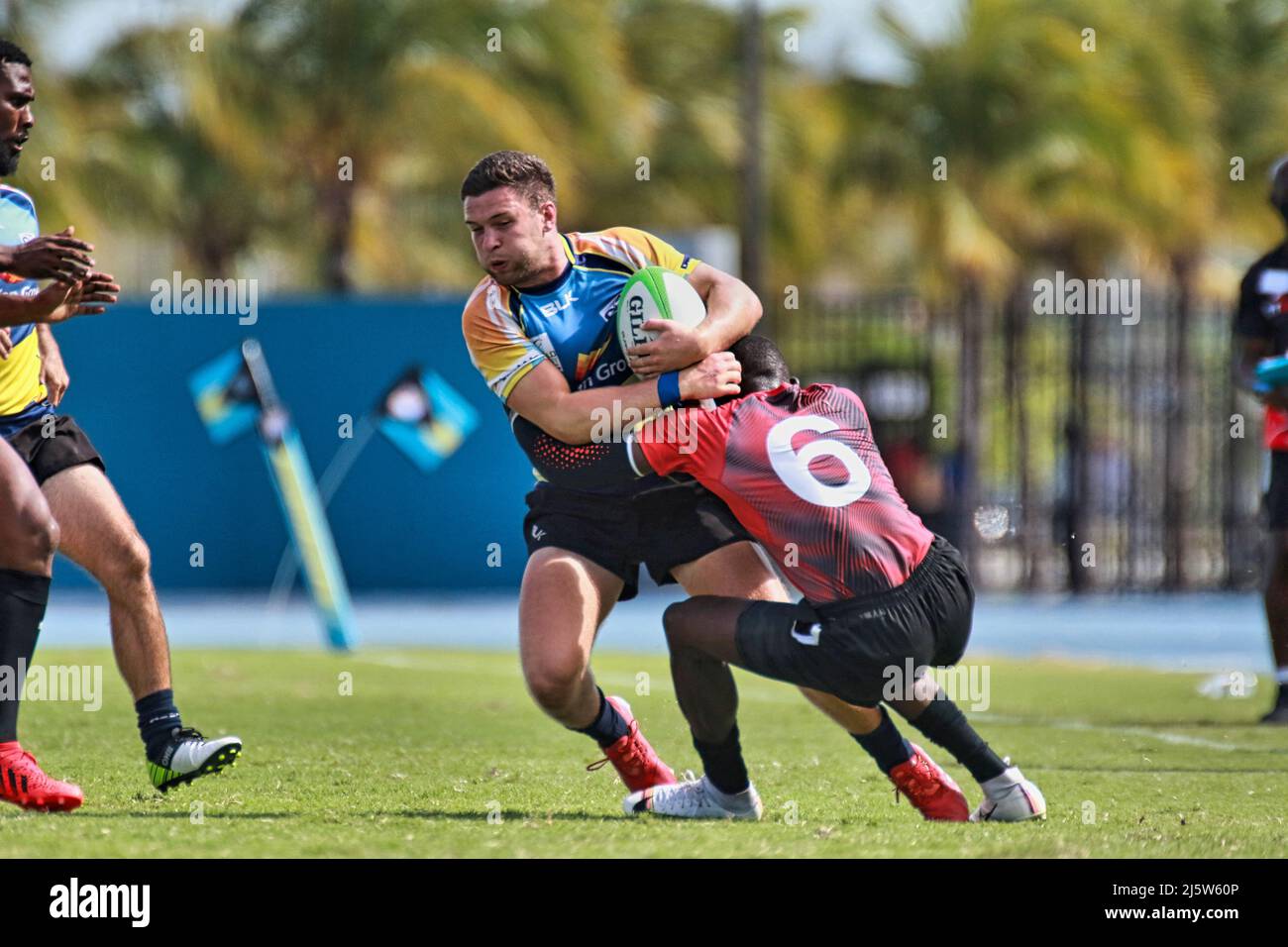 2022 Rugby RAN Seven Qualifier Tournament in The Bahamas Stock Photo ...