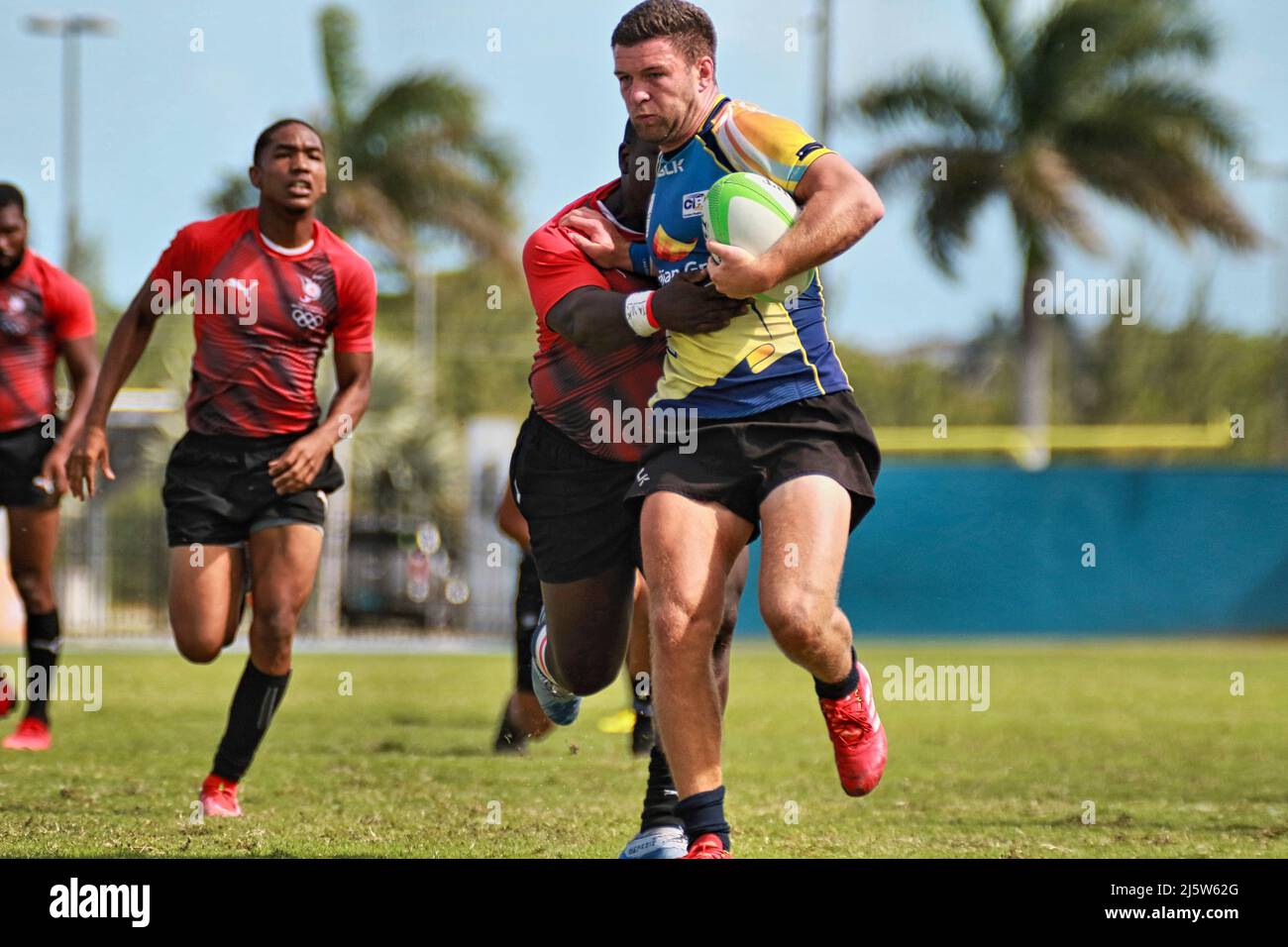 2022 Rugby RAN Seven Qualifier Tournament in The Bahamas Stock Photo ...
