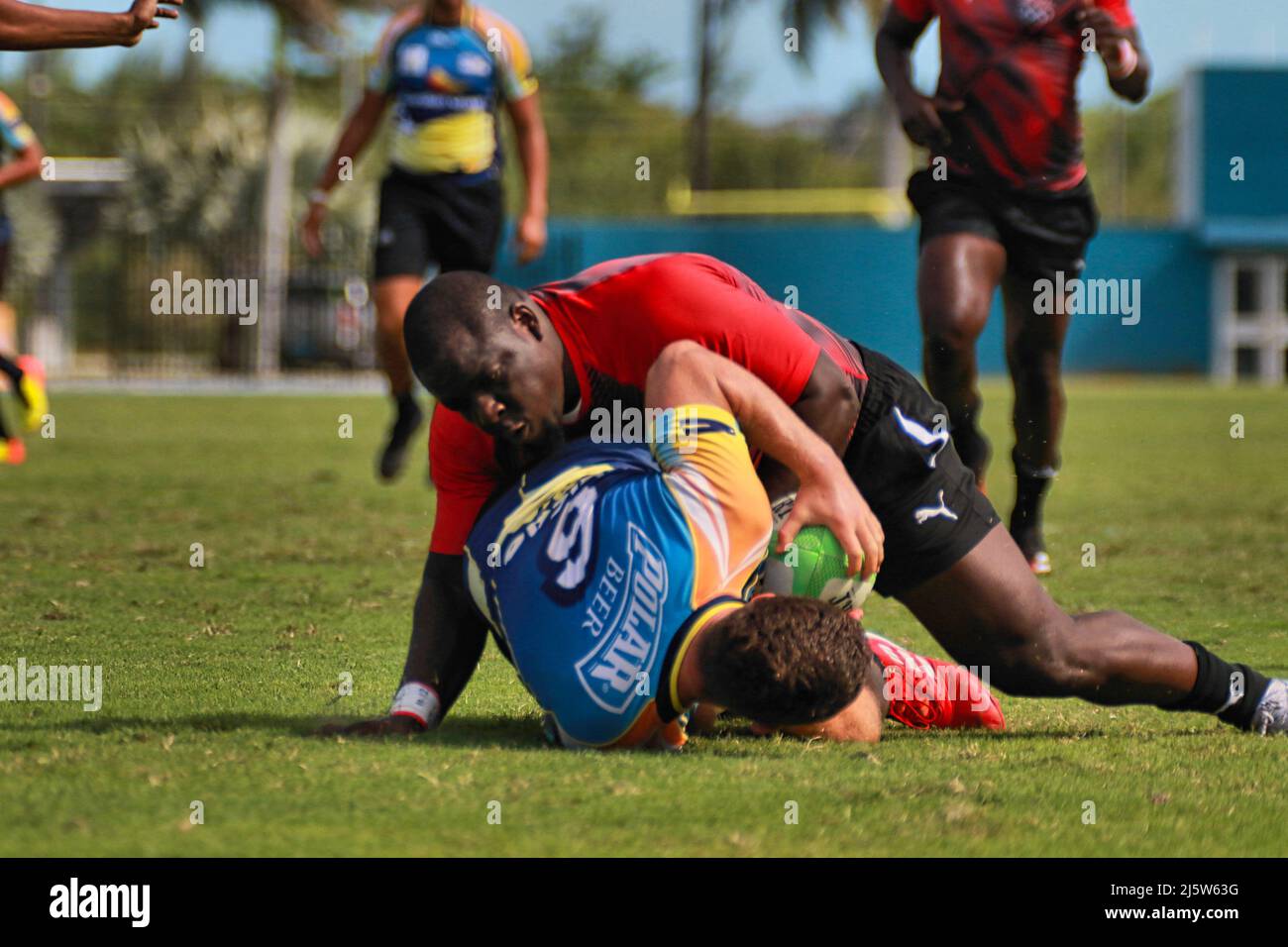 2022 Rugby RAN Seven Qualifier Tournament in The Bahamas Stock Photo ...