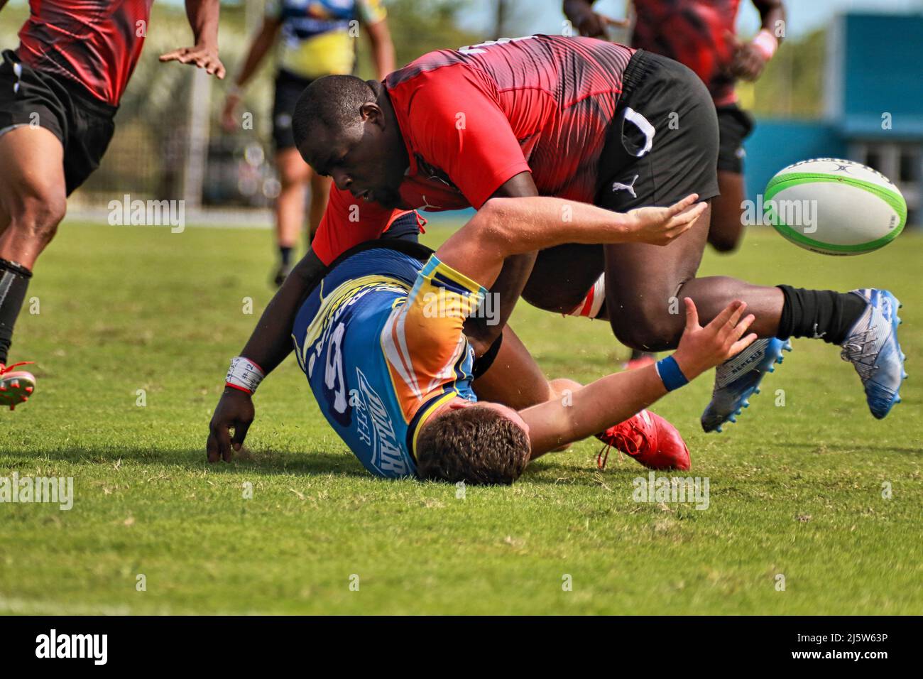 2022 Rugby RAN Seven Qualifier Tournament in The Bahamas Stock Photo ...