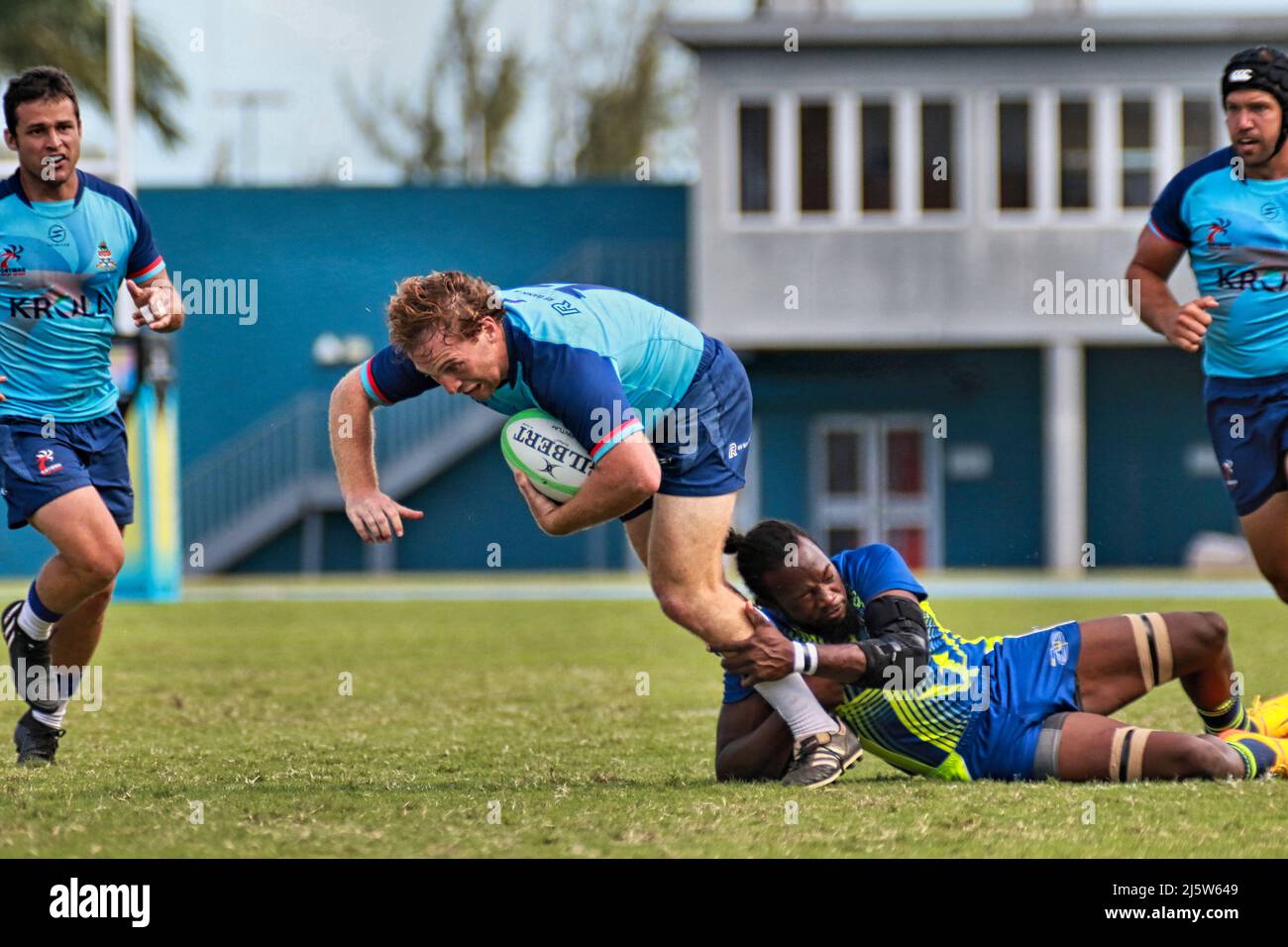 2022 Rugby RAN Seven Qualifier Tournament in The Bahamas Stock Photo ...