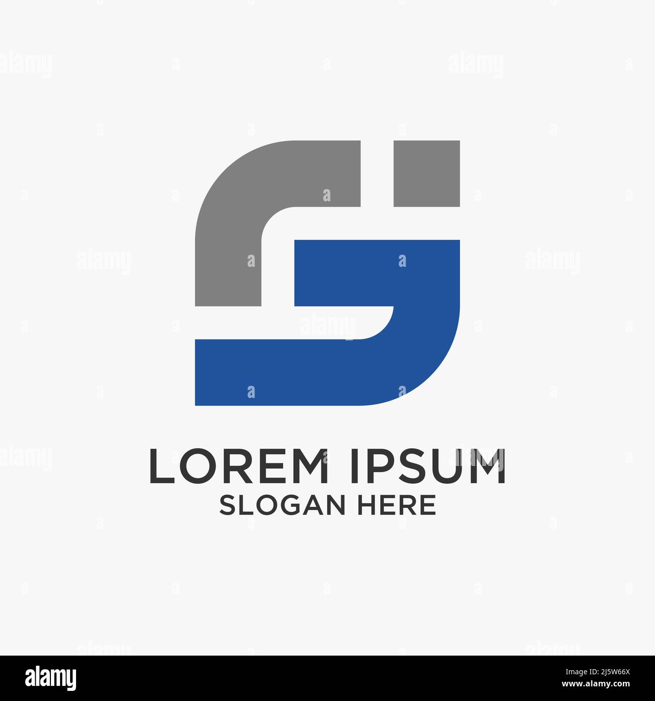 Letter IG logo design Stock Vector Image & Art - Alamy