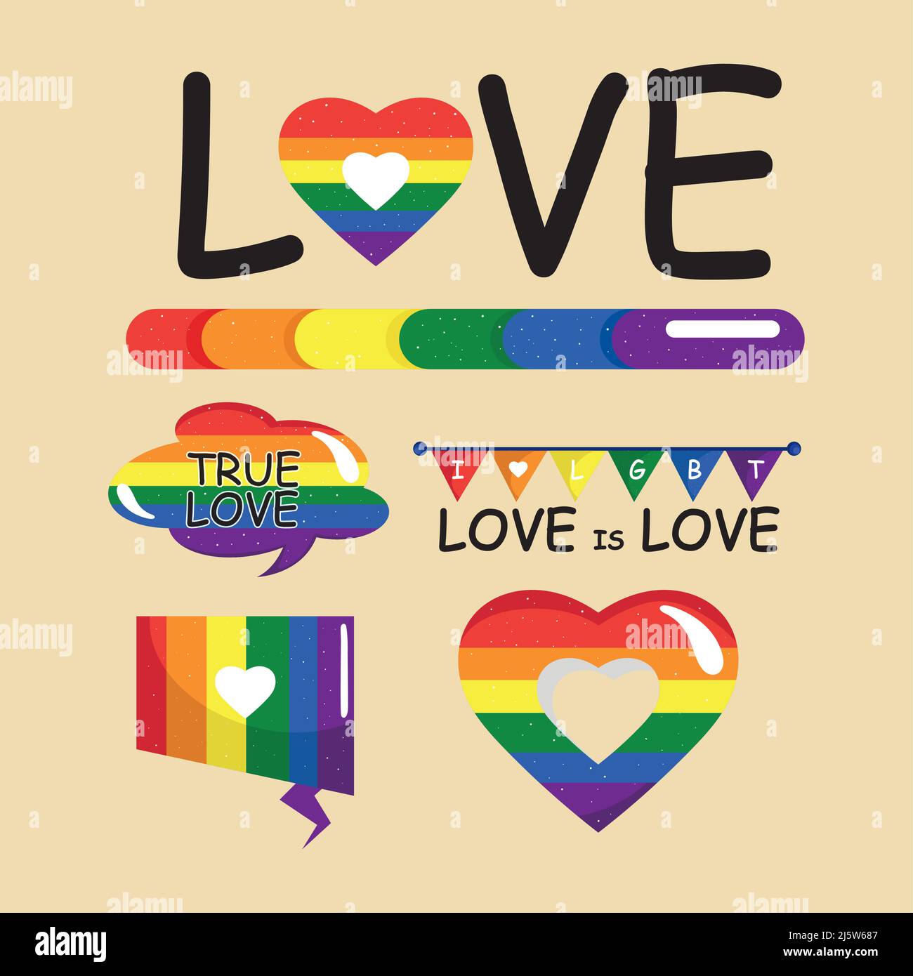 Lgtbi pride day Stock Vector Images - Alamy