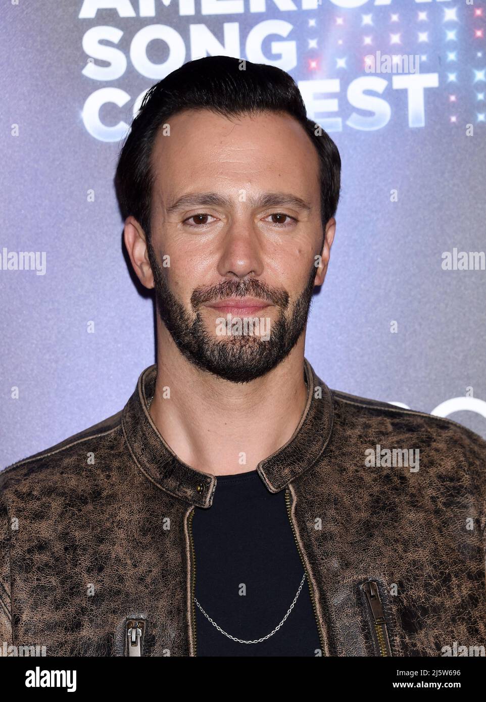 La, US, April 25, 2022, Jared Lee at the ÔAmerican Song ContestÕ Semi ...