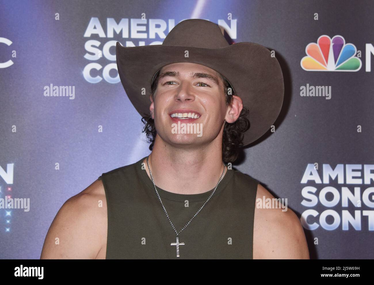 La, US, April 25, 2022, Jonah Prill at the ÔAmerican Song ContestÕ Semi ...