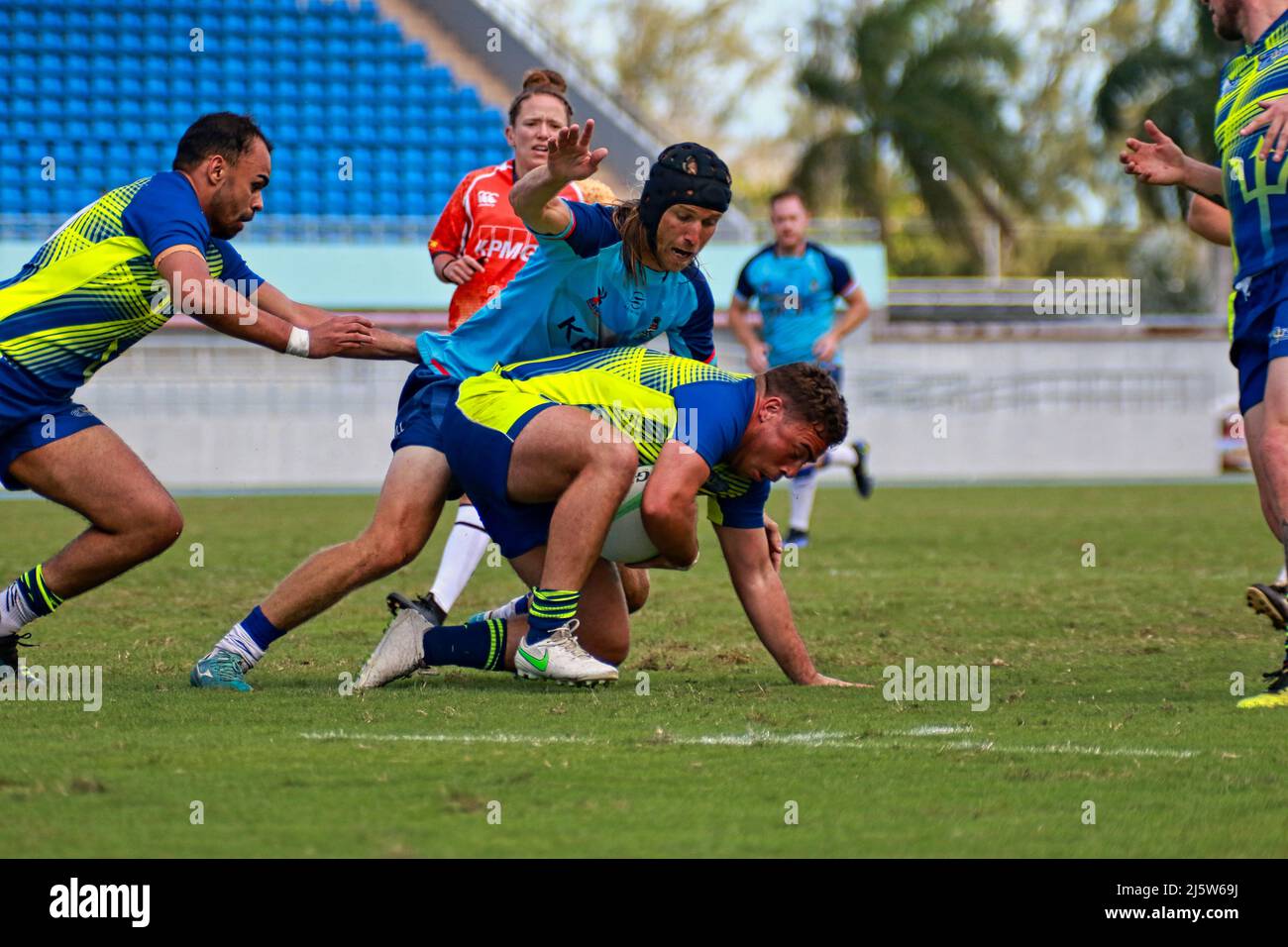 2022 Rugby RAN Seven Qualifier Tournament in The Bahamas Stock Photo ...