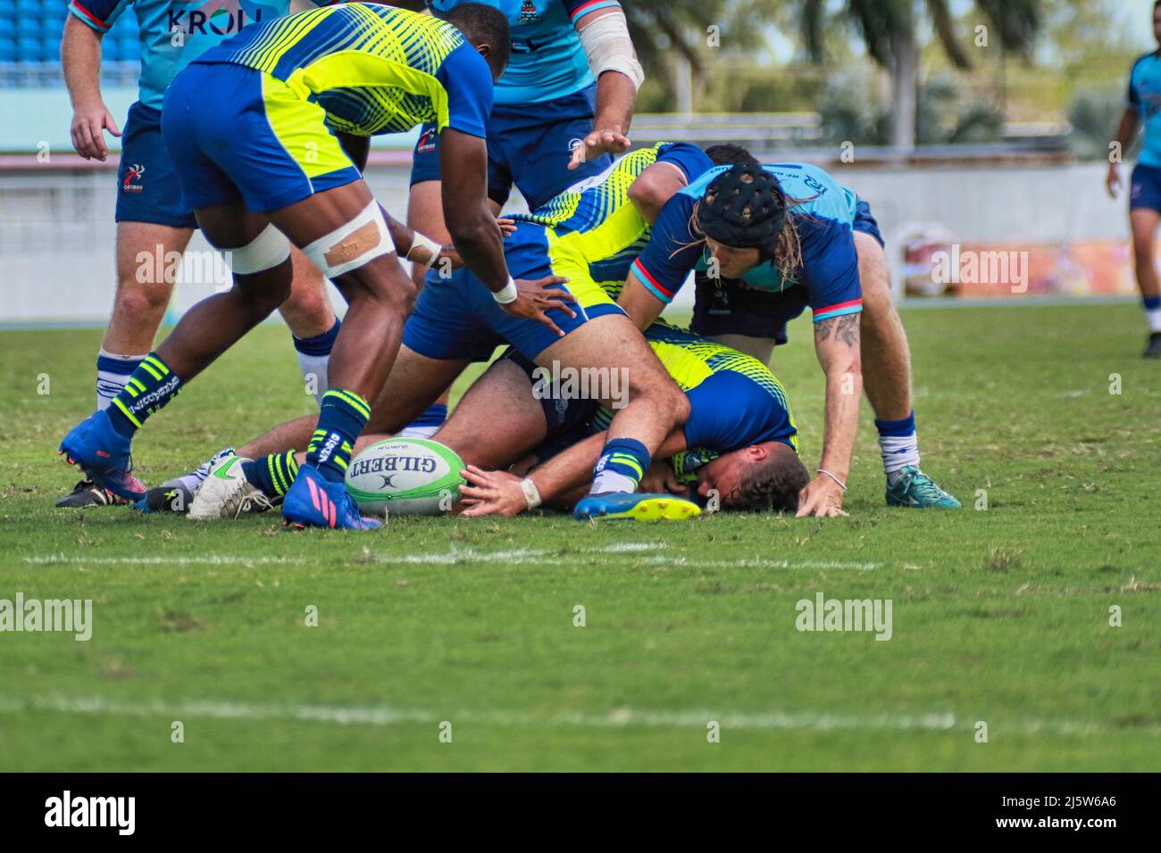 2022 Rugby RAN Seven Qualifier Tournament in The Bahamas Stock Photo ...