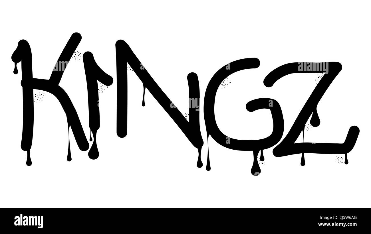 King Graffiti Tag