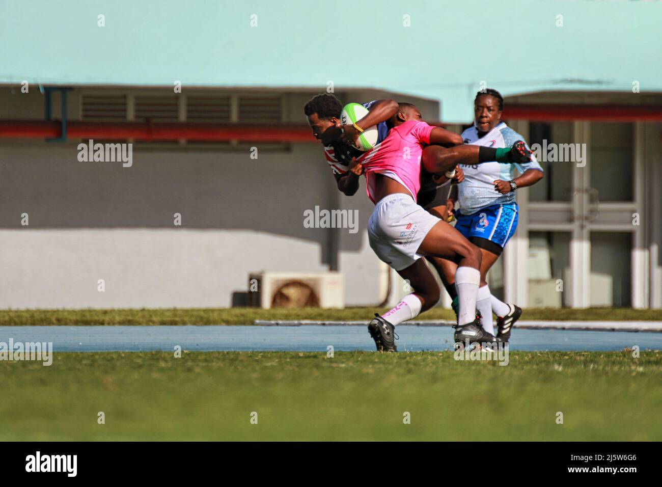2022 Rugby RAN Seven Qualifier Tournament in The Bahamas Stock Photo ...