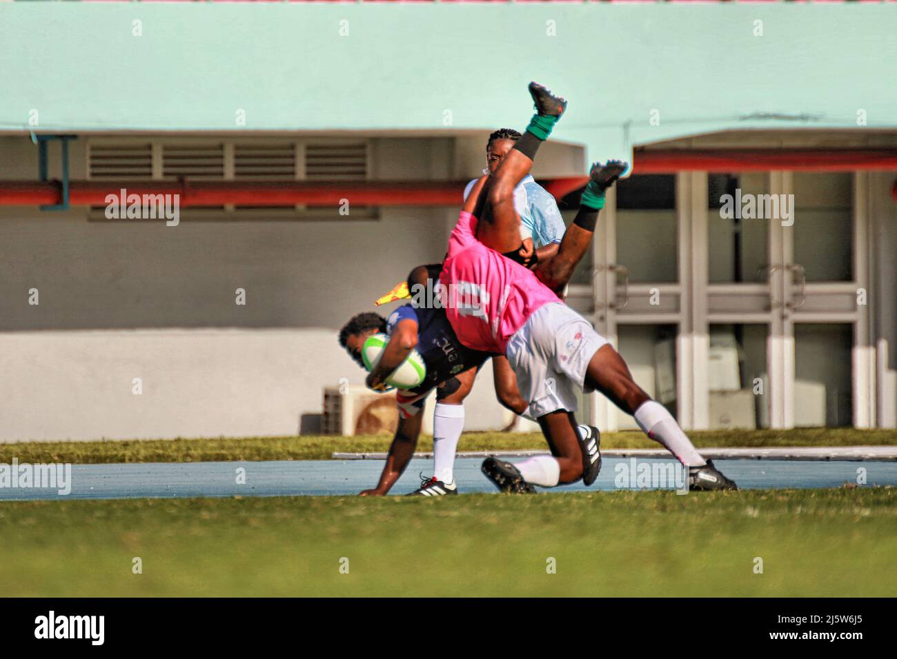 2022 Rugby RAN Seven Qualifier Tournament in The Bahamas Stock Photo ...