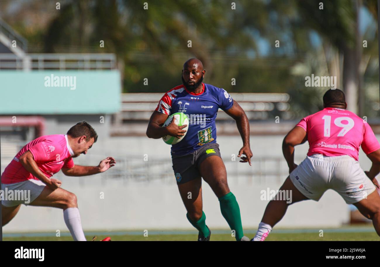 2022 Rugby RAN Seven Qualifier Tournament in The Bahamas Stock Photo ...