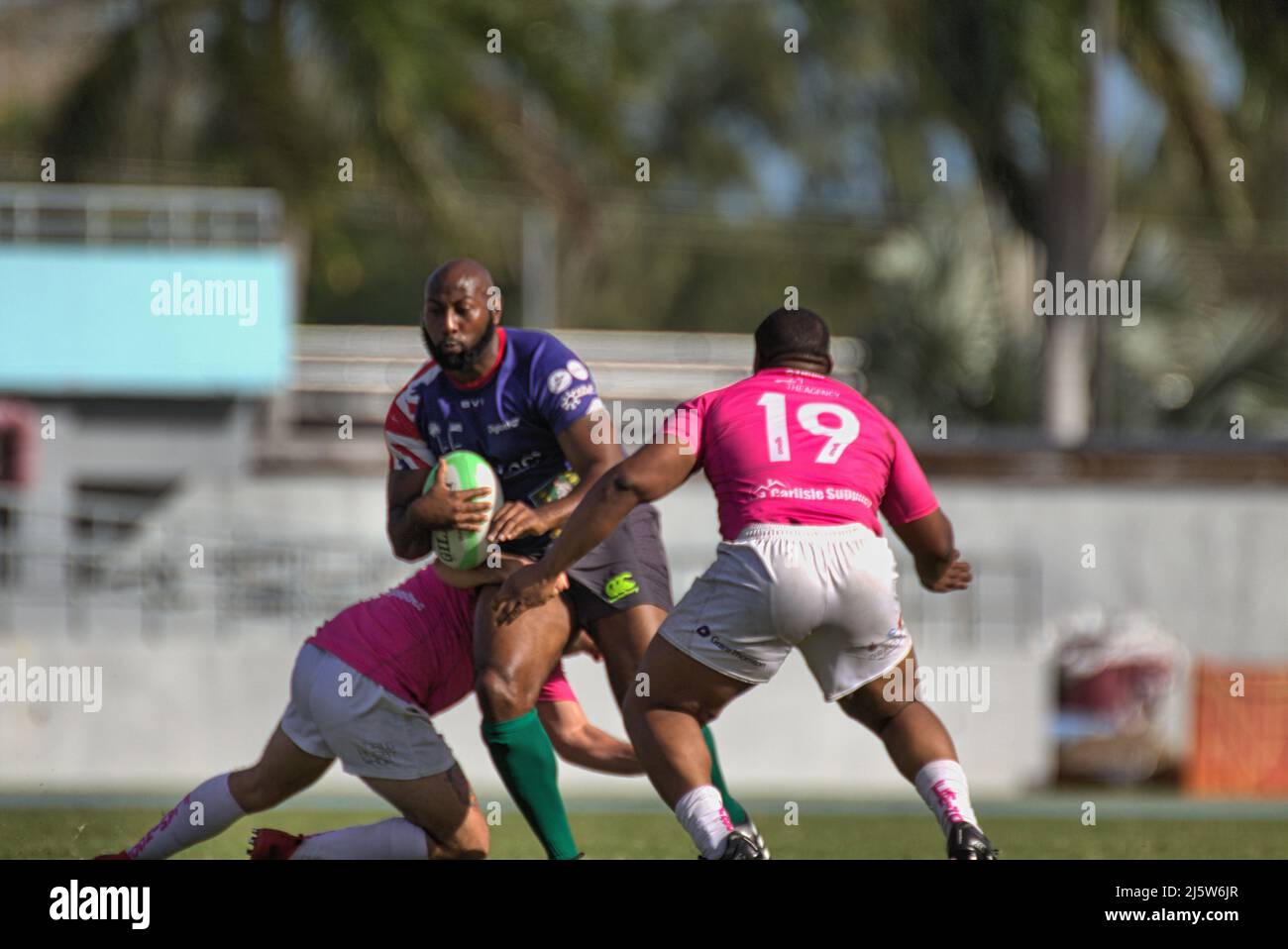 2022 Rugby RAN Seven Qualifier Tournament in The Bahamas Stock Photo ...