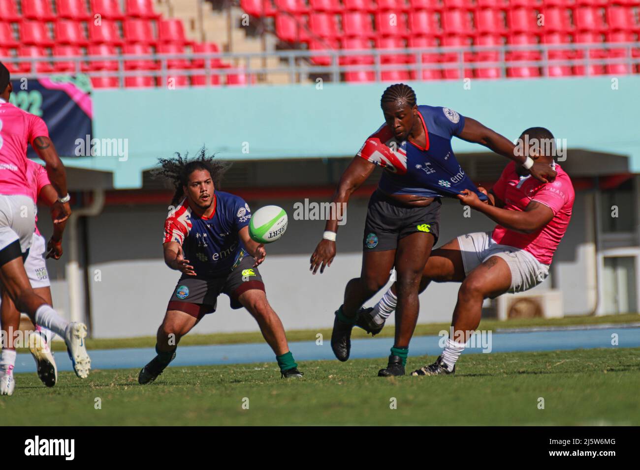 2022 Rugby RAN Seven Qualifier Tournament in The Bahamas Stock Photo ...
