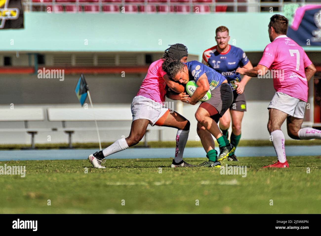 2022 Rugby RAN Seven Qualifier Tournament in The Bahamas Stock Photo ...