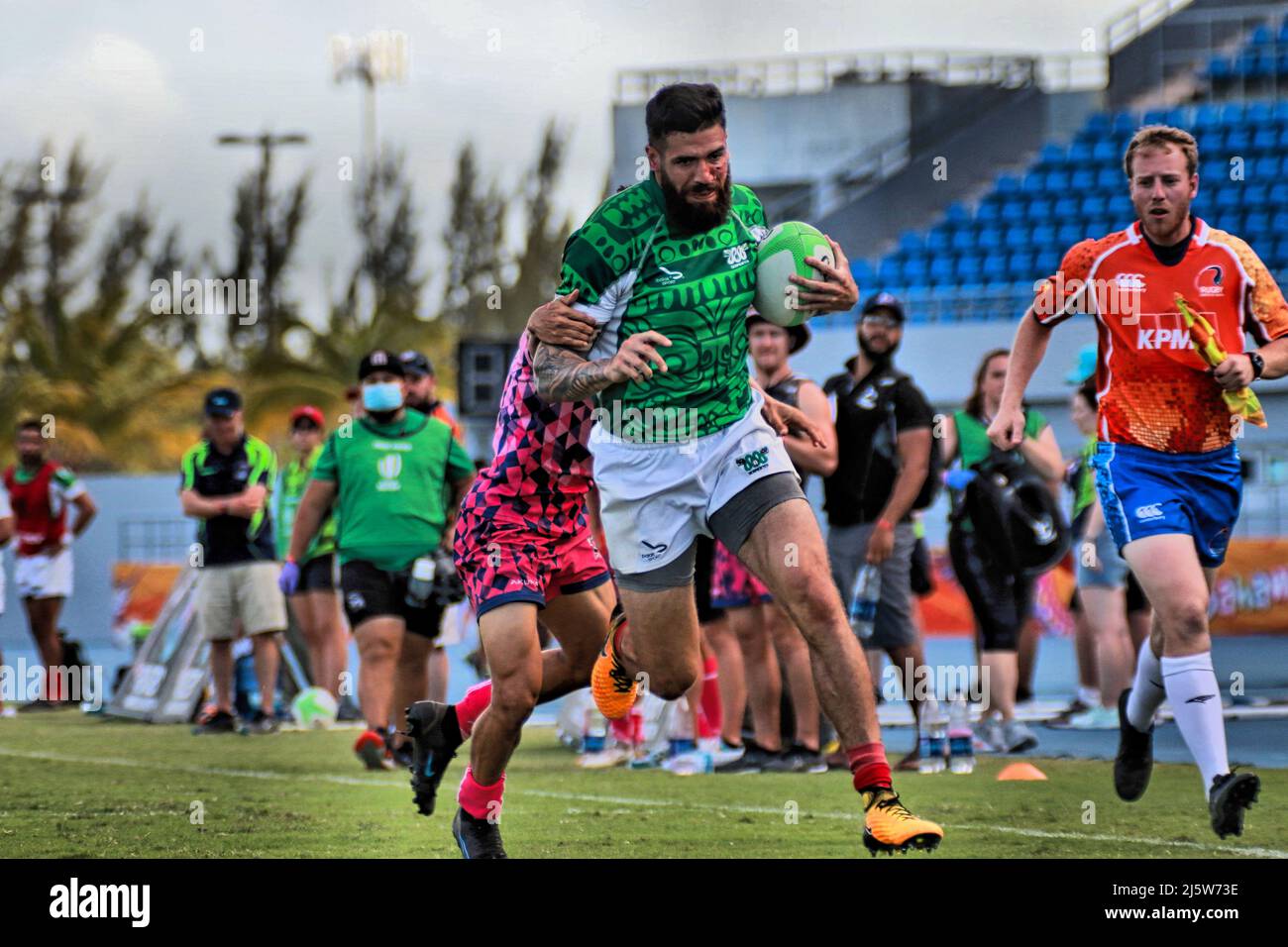 2022 Rugby RAN Seven Qualifier Tournament in The Bahamas Stock Photo ...