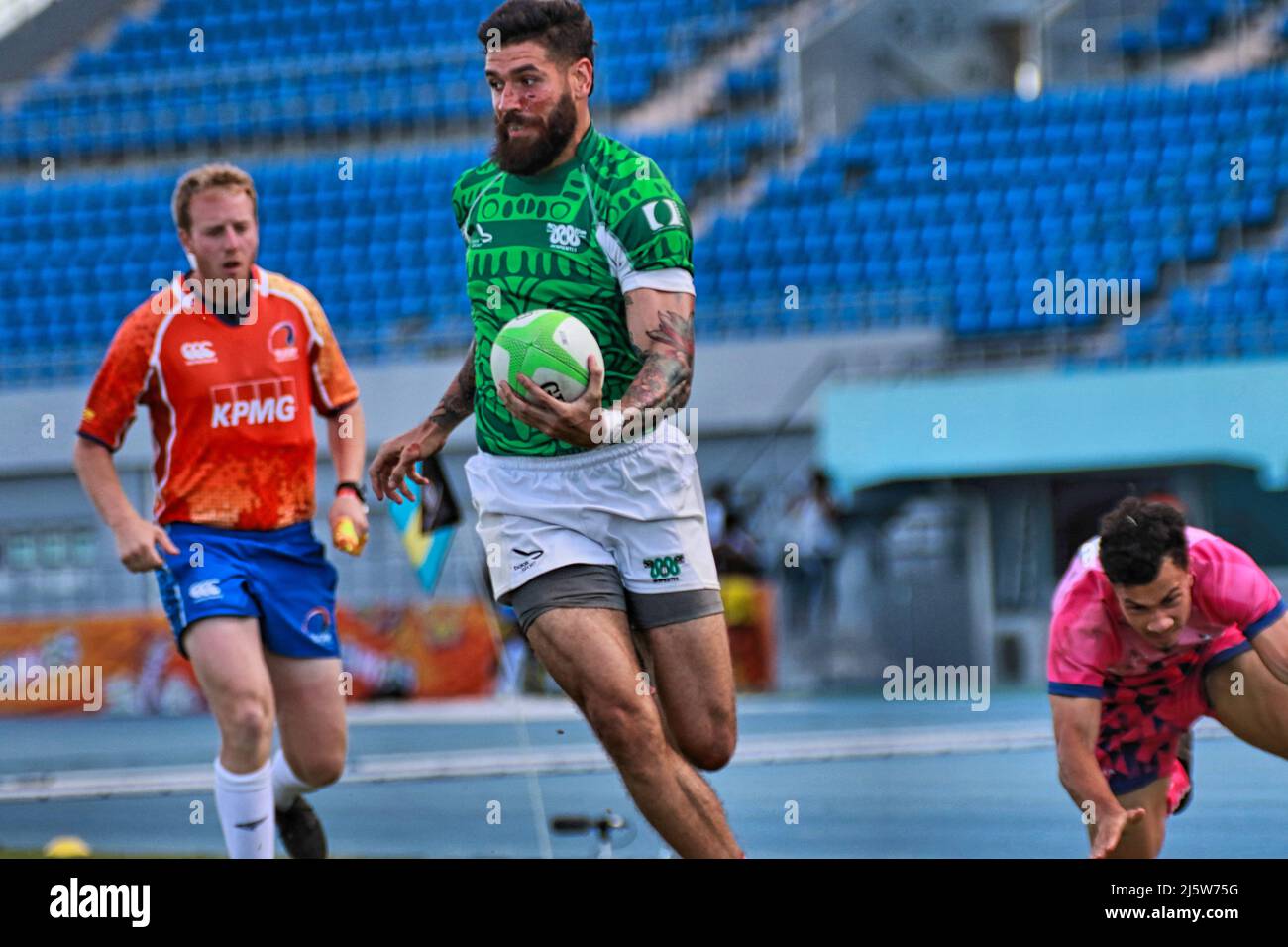 2022 Rugby RAN Seven Qualifier Tournament in The Bahamas Stock Photo ...