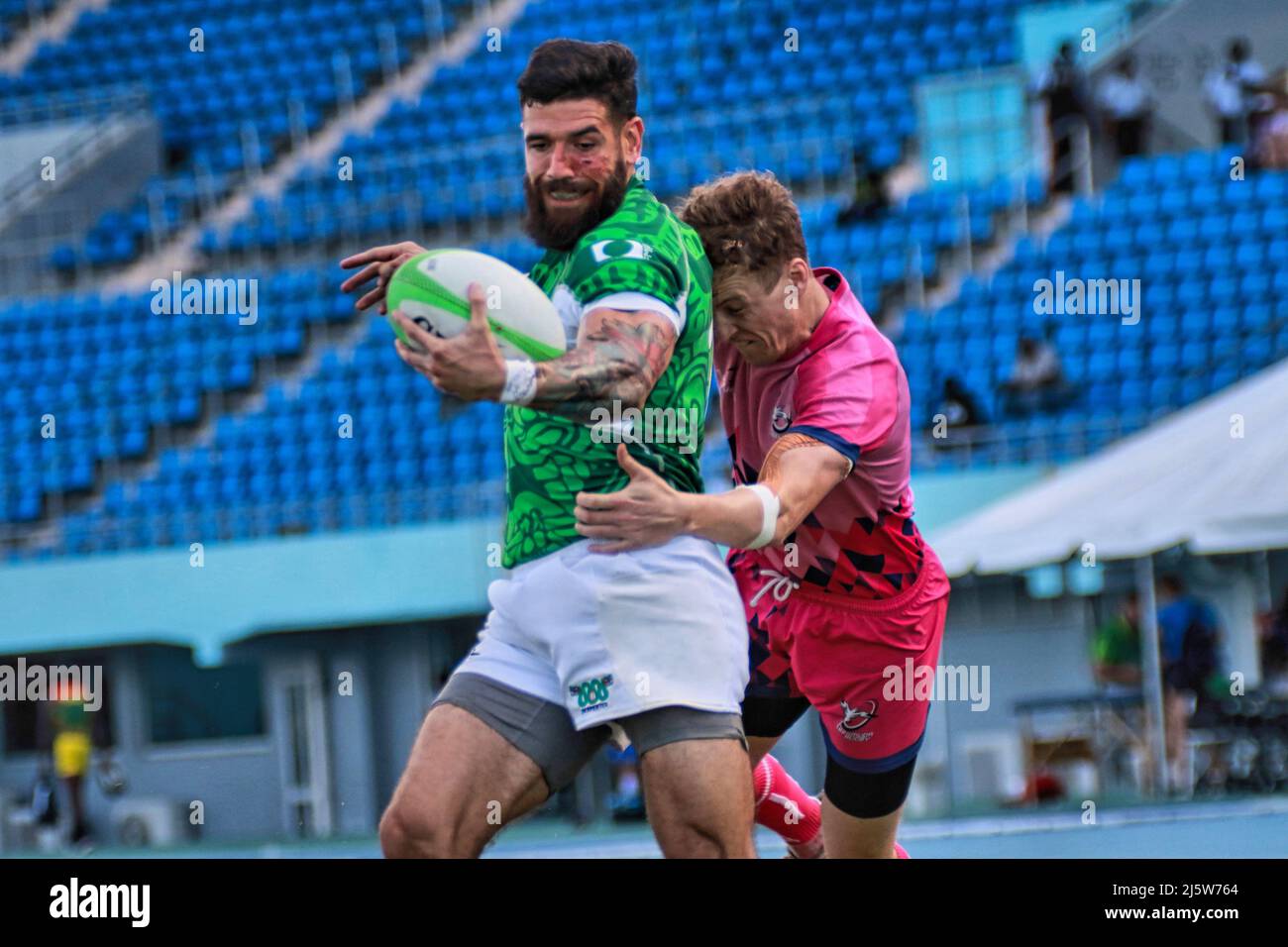 2022 Rugby RAN Seven Qualifier Tournament in The Bahamas Stock Photo ...