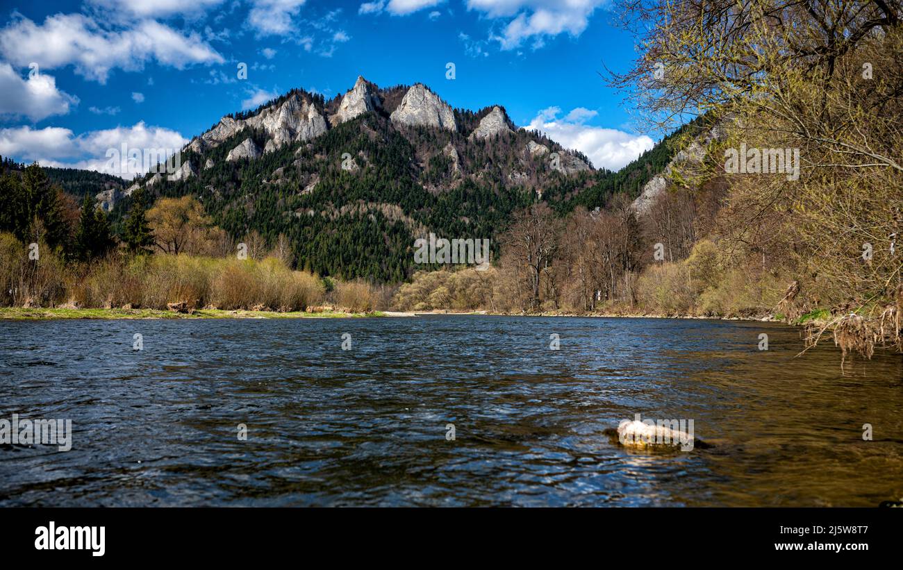 The Three Crowns and the Dunajec River, Pieniny National Park, Poland ...