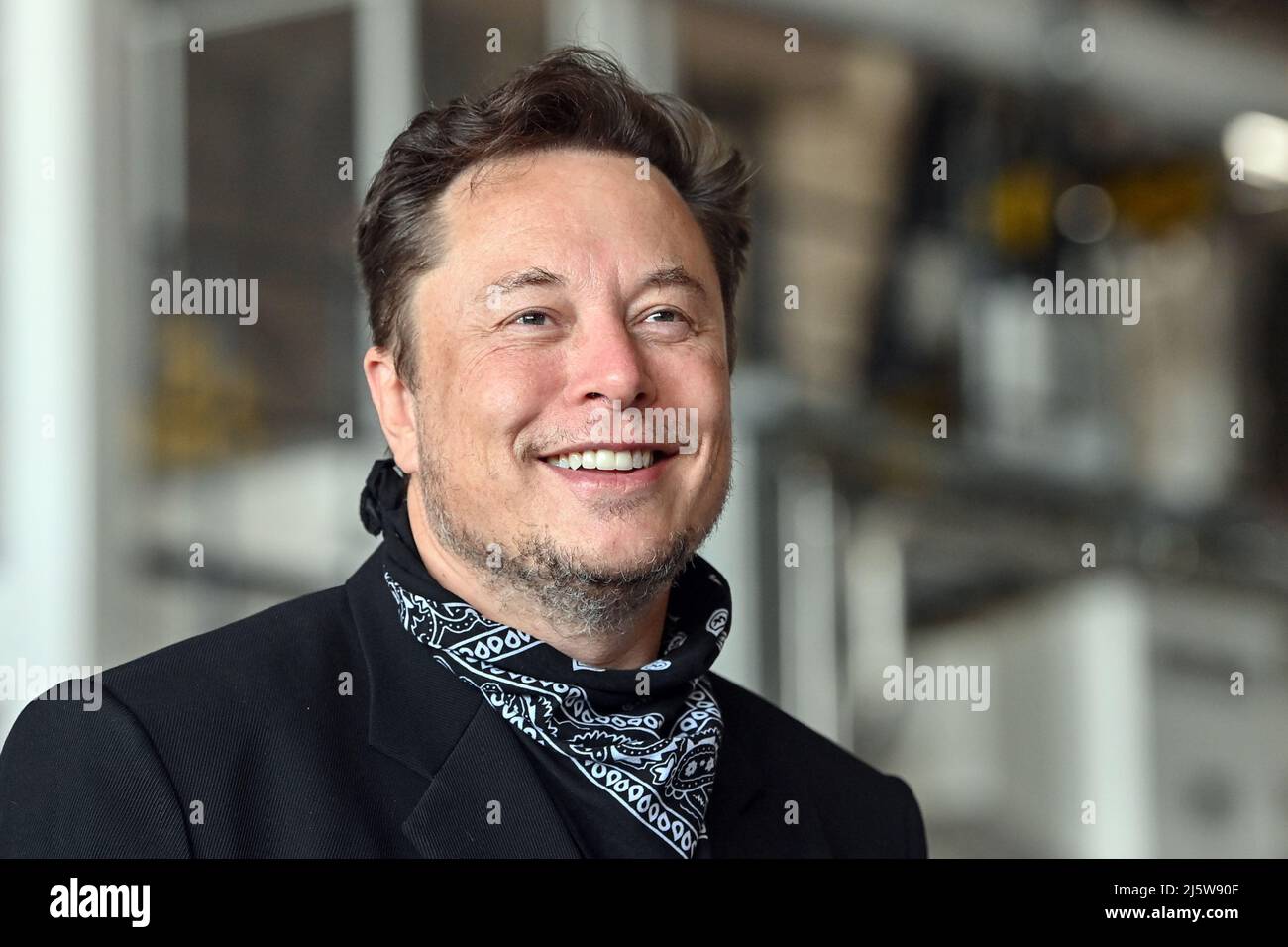 Elon musk 2021 portrait hi-res stock photography and images - Alamy