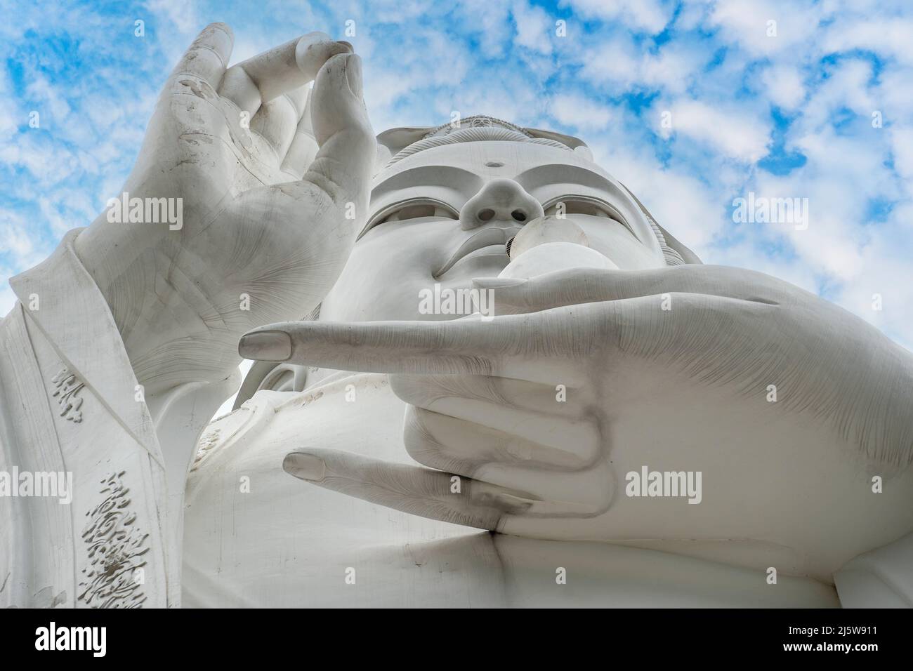 Lady buddha danang detail temple hi-res stock photography and images ...