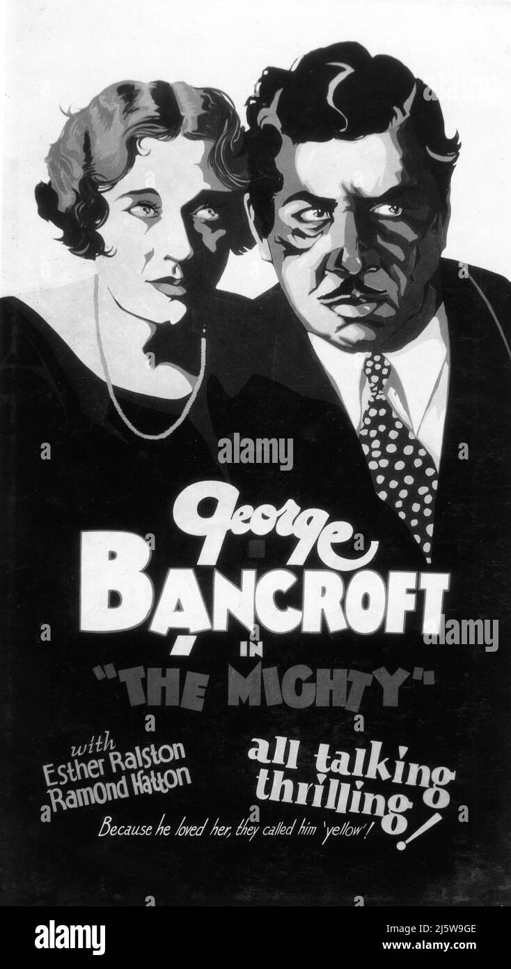 Hand Painted Display for GEORGE BANCROFT and ESTHER RALSTON in THE ...