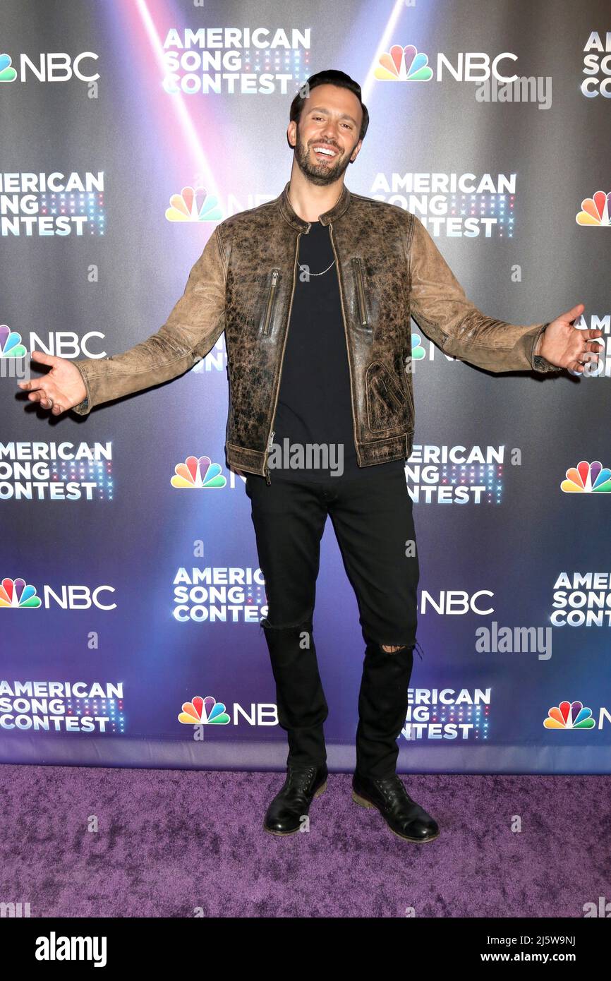 LOS ANGELES - APR 25: Jared Lee at the America’s Song Contest Semi ...