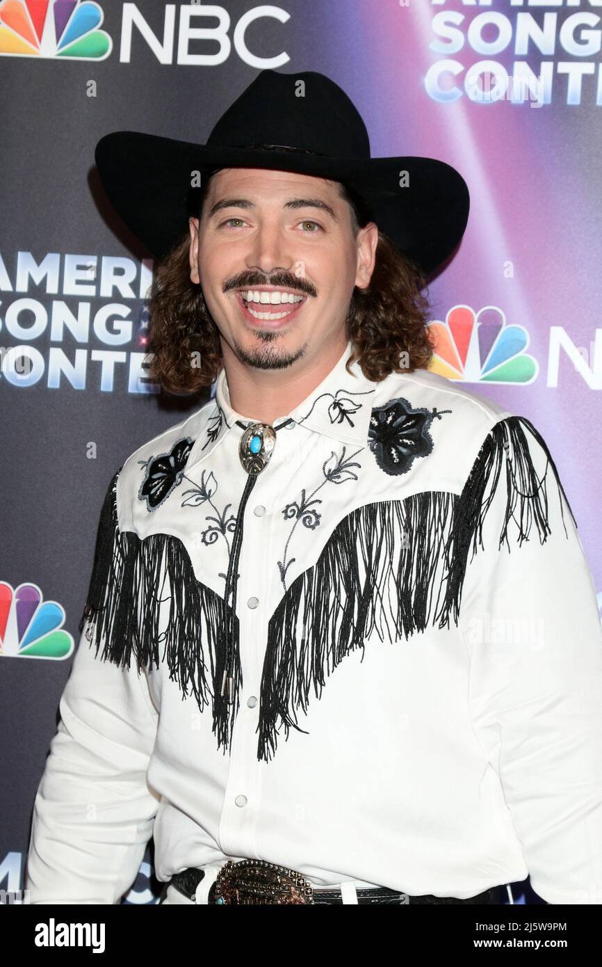 LOS ANGELES - APR 25: Ryan Charles at the America’s Song Contest Semi ...