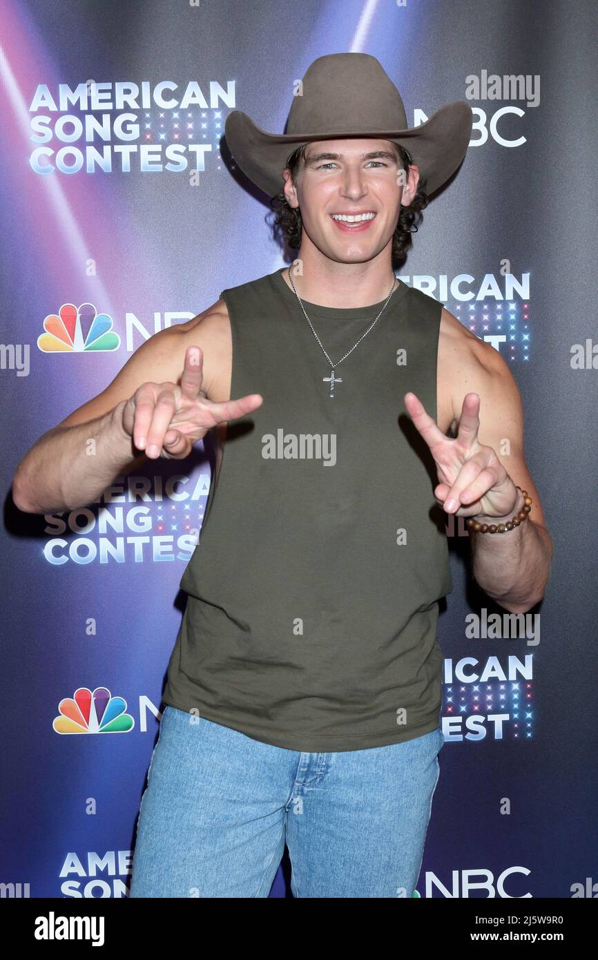 LOS ANGELES - APR 25: Jonah Prill at the America’s Song Contest Semi ...