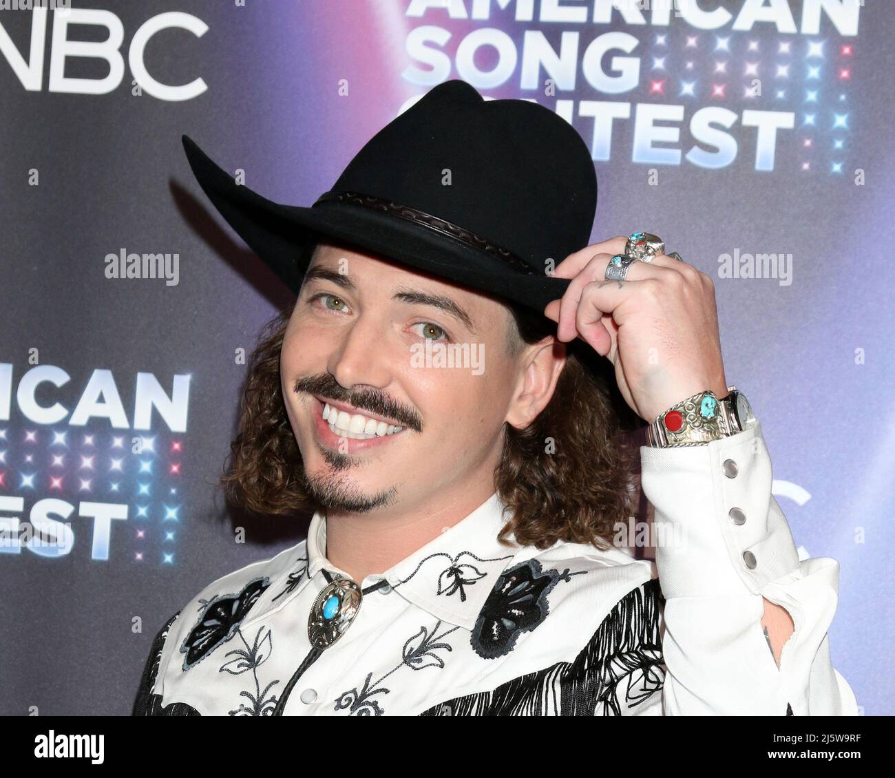LOS ANGELES - APR 25: Ryan Charles at the America’s Song Contest Semi ...