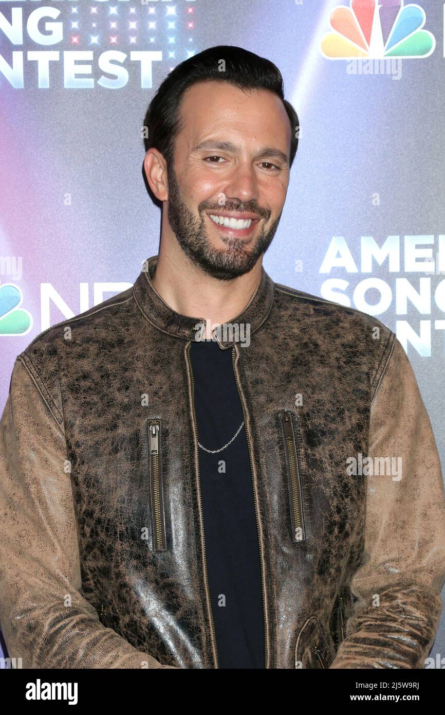 LOS ANGELES - APR 25: Jared Lee at the America’s Song Contest Semi ...
