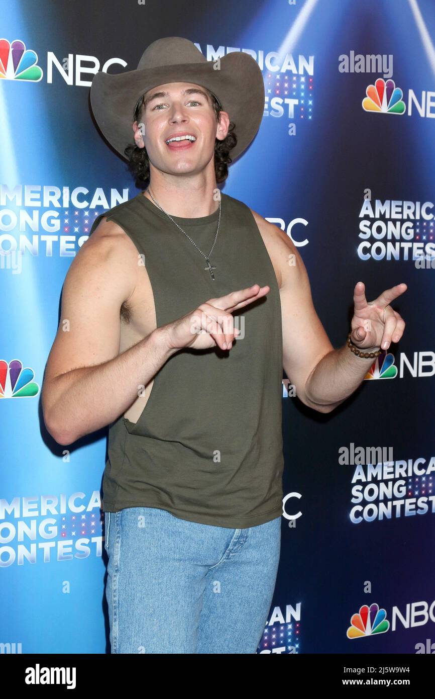 LOS ANGELES - APR 25: Jonah Prill at the America’s Song Contest Semi ...