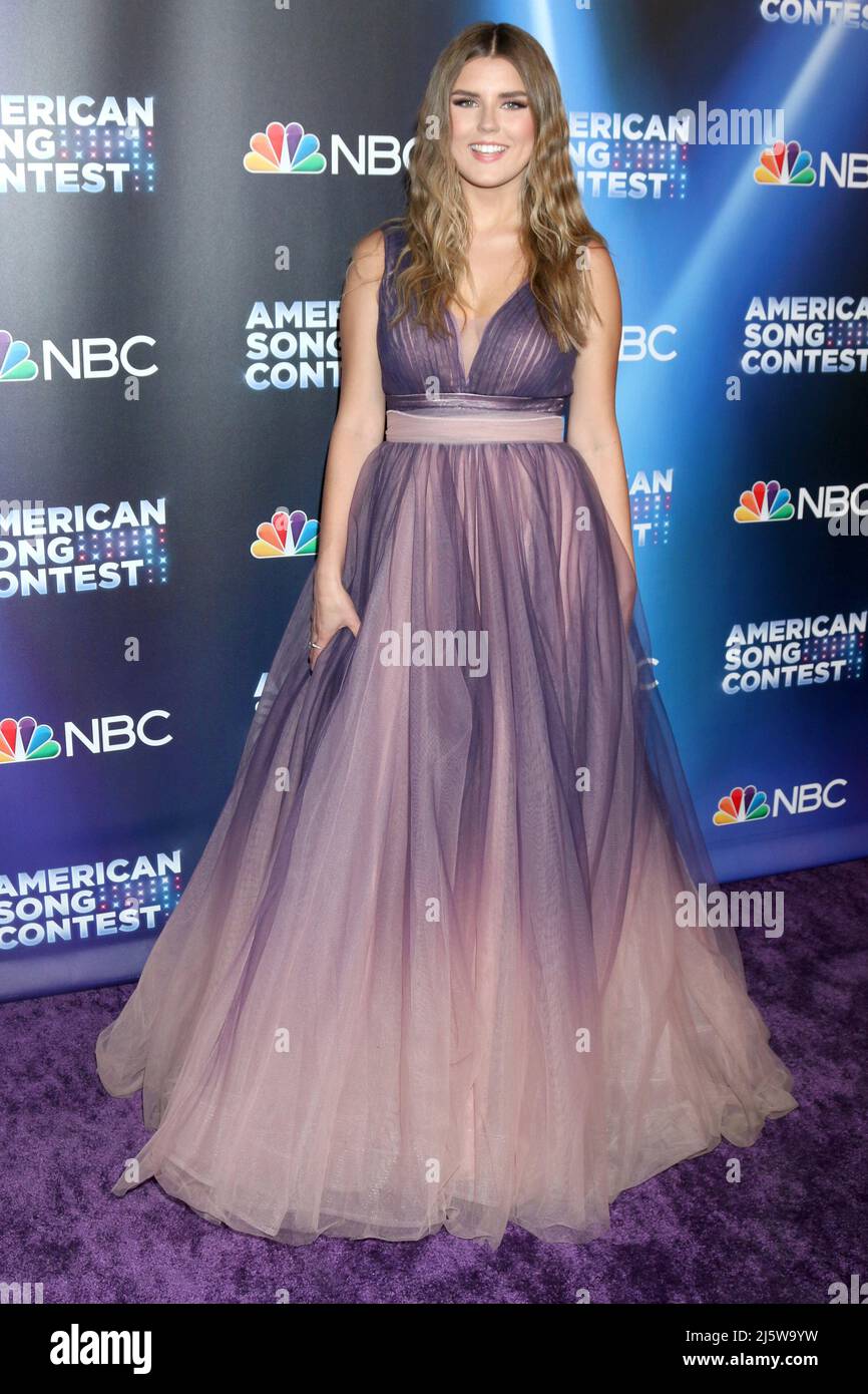 LOS ANGELES - APR 25: Ada Leann at the America’s Song Contest Semi ...