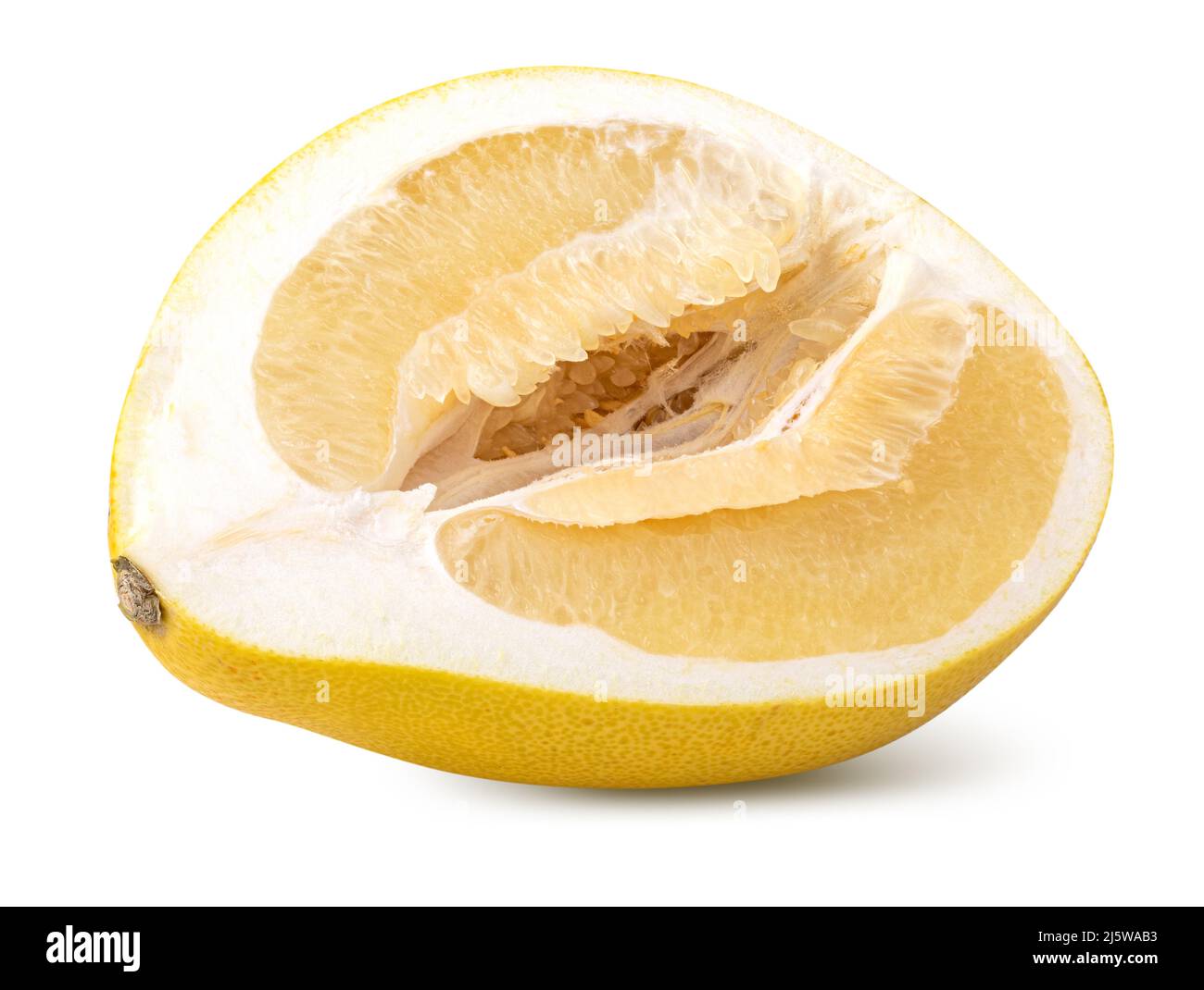 Sweet pomelo isolated on white background. Clipping path Stock Photo ...