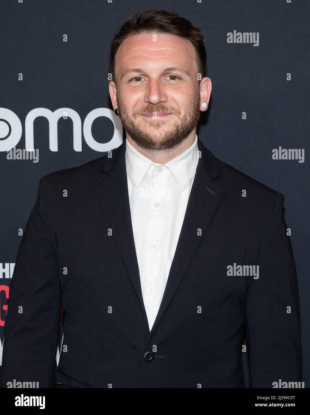 New York, New York, Apr. 25, 2022, Gerard Canonico attends the premiere ...