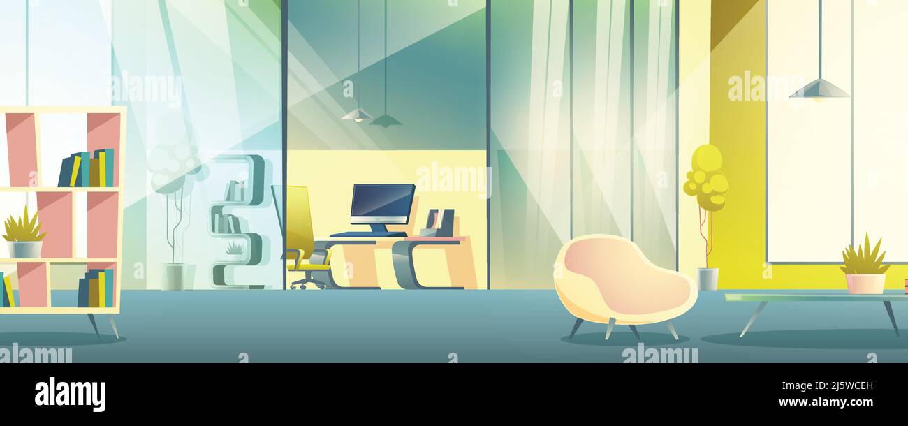 Office glass partition Stock Vector Images - Alamy