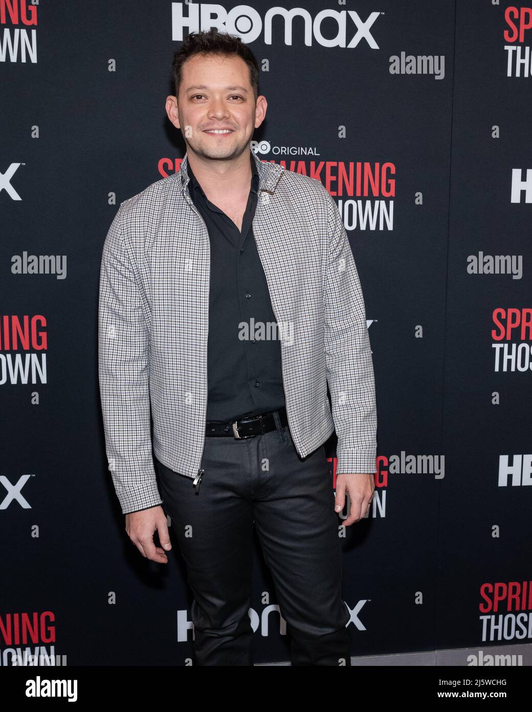 New York, New York, Apr. 25, 2022, Robert Hager attends the premiere ...