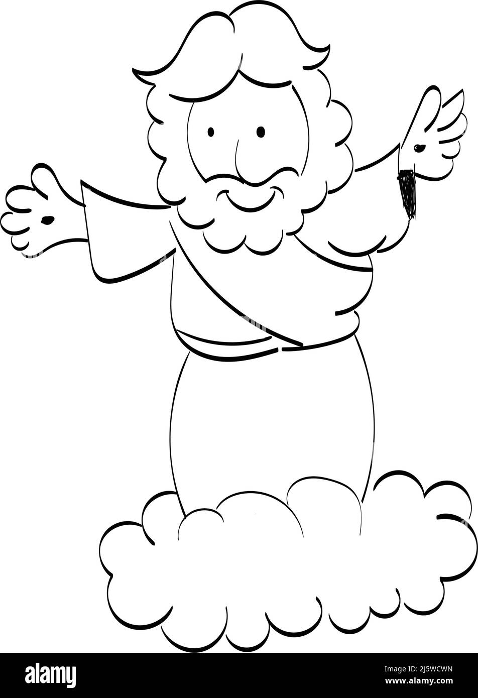 Printable Religious Coloring Pages Symbol