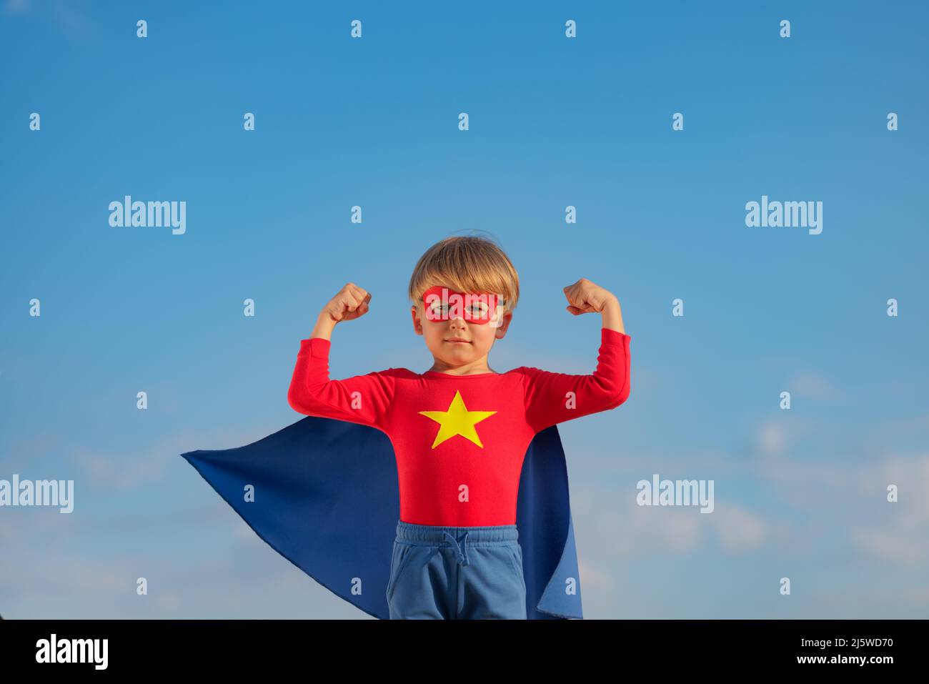 Kid Superhero Background