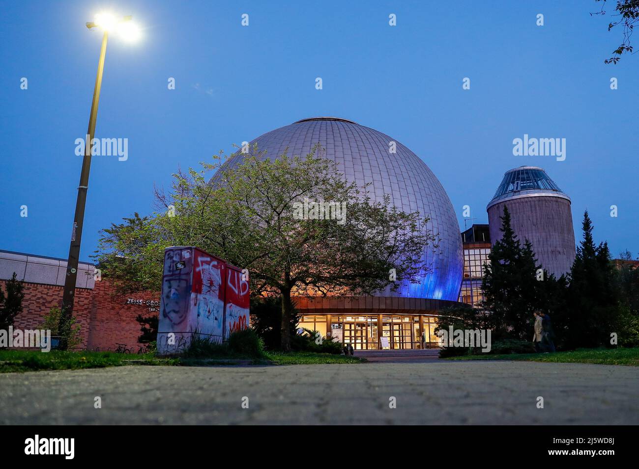 Berlin, Germany. 25th Apr, 2022. The Zeiss Large Planetarium at Blue ...