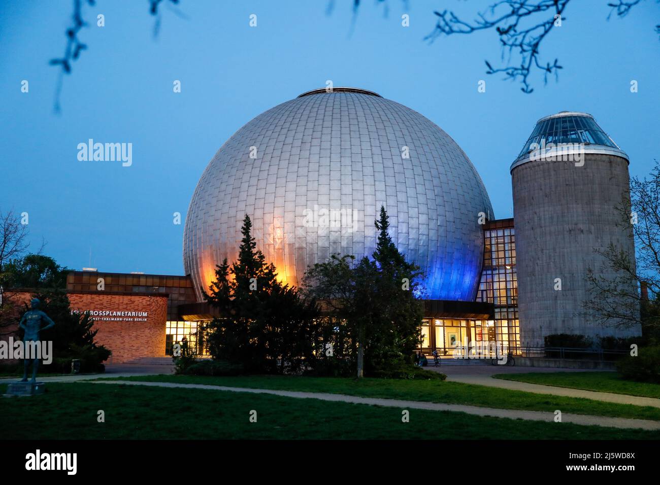 Berlin, Germany. 25th Apr, 2022. The Zeiss Large Planetarium at Blue ...
