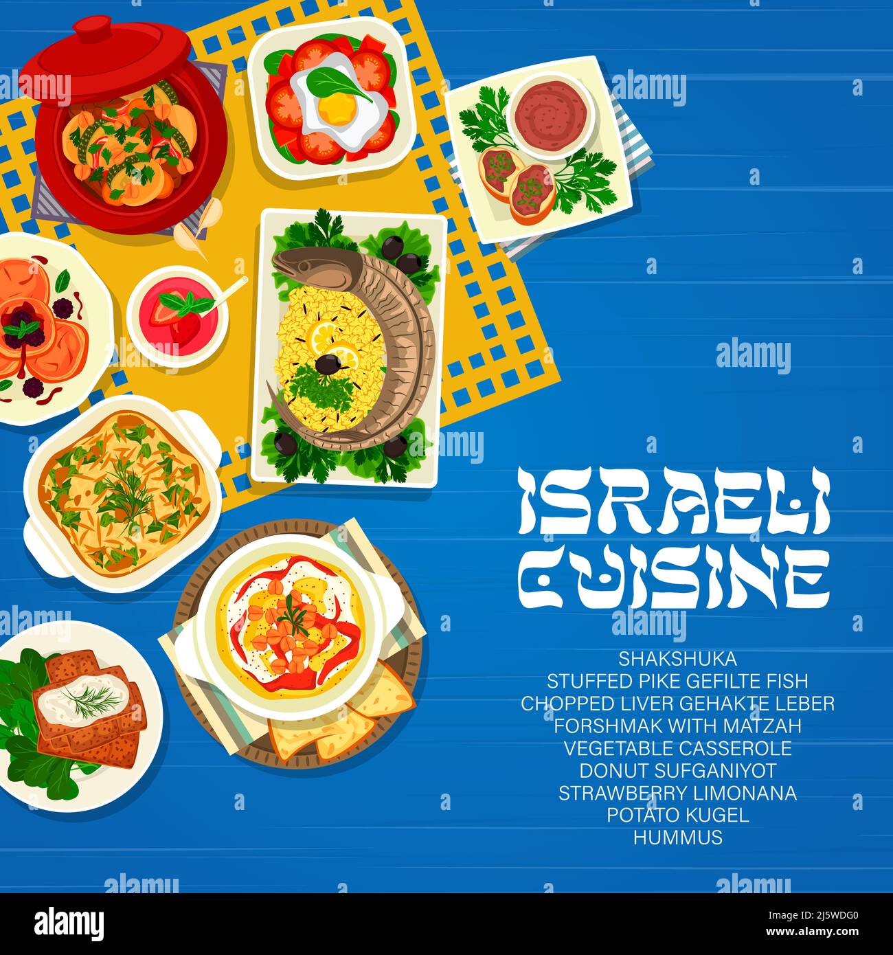 Jewish Food Menu