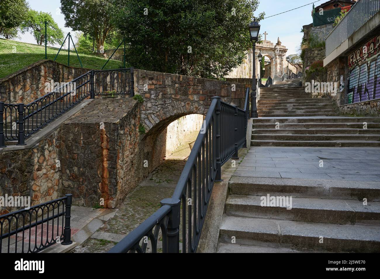 Mallona pavment hi-res stock photography and images - Alamy